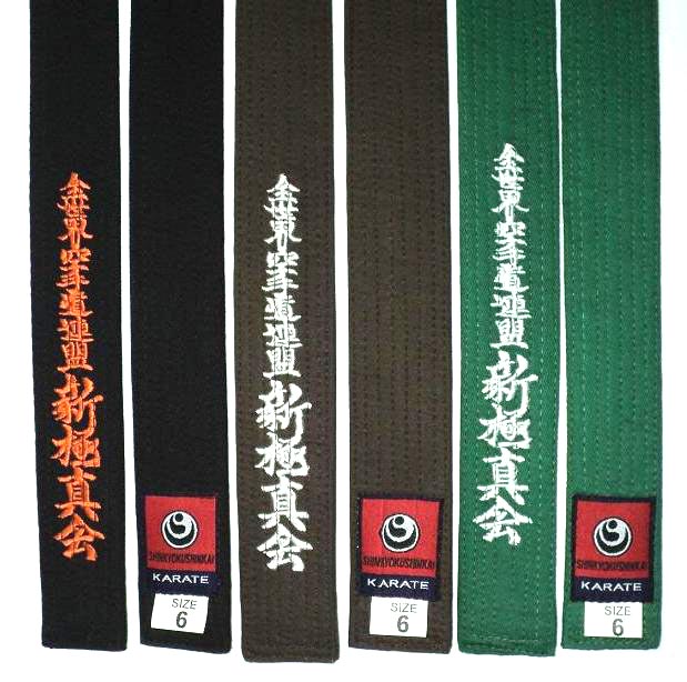 Shinkyokushin Karate Belts at Sandra Raines blog